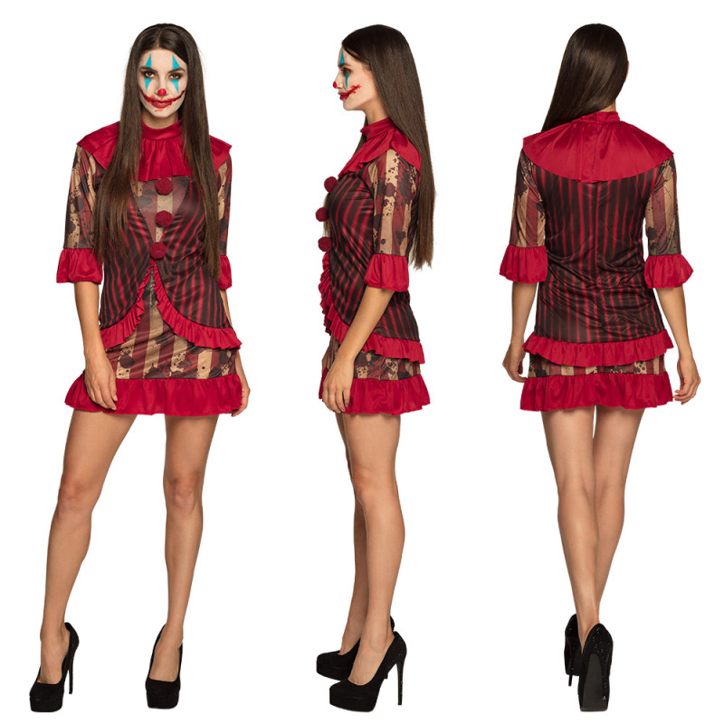 Grossiste Costume adulte Clownette de minuit (40/4 2) | Réservé aux ...