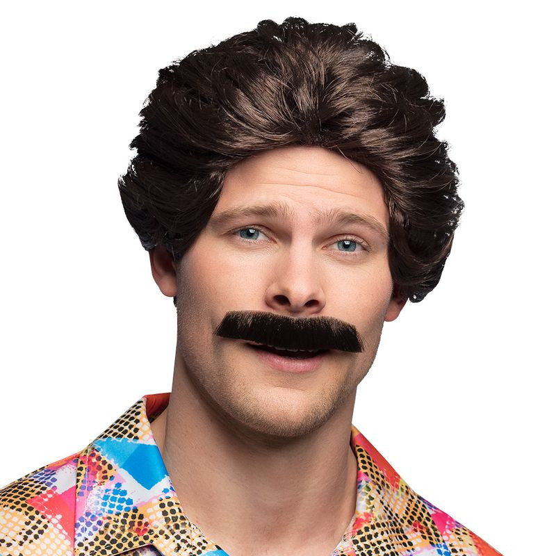 Grossiste Perruque Lucien Vance avec moustache | Réservé aux ...