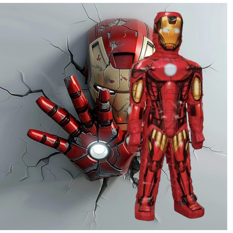 Grossiste Pinata à taper Marvel Iron Man 3D 62 x 21 cm | Réservé aux ...