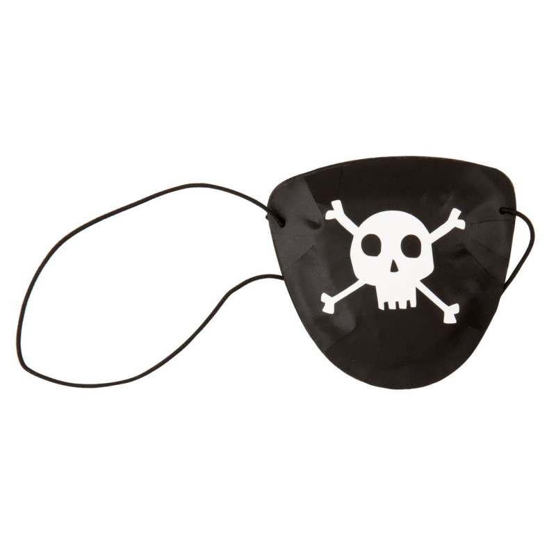 Grossiste 8 Cache-oeil PIRATE | Réservé aux professionnels | CDA