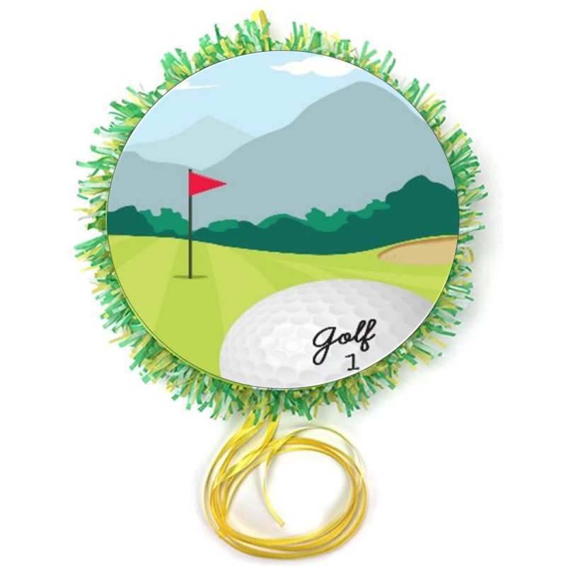 Grossiste Pinata à tirer 2 faces GOLF diamètre 30cm | Réservé aux ...