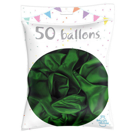 Grossiste 50 Ballons latex Métal Nacré Vert Pomme 30 cm | Réservé aux ...