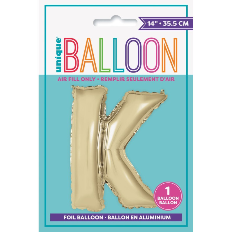 Grossiste Ballon OR foil K 36 cm | Réservé aux professionnels | CDA