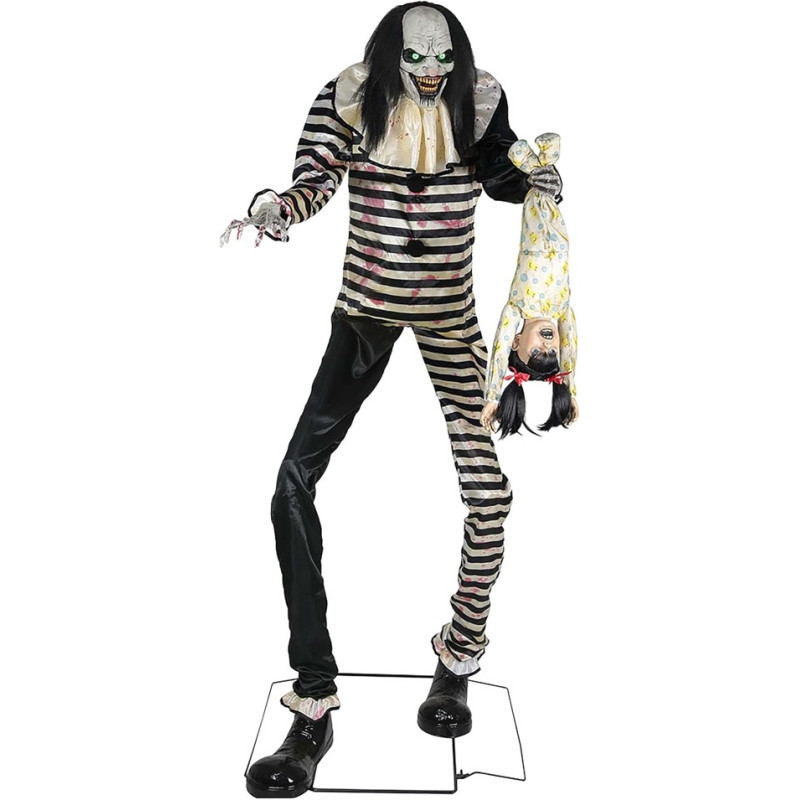 Grossiste Clown d'horreur HALLOWEEN Kent hauteur 2.13 m | Réservé aux ...