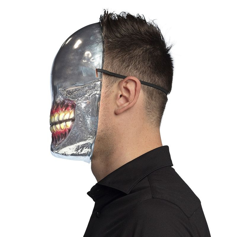 Grossiste Masque visage Mirror skull | Réservé aux professionnels | CDA