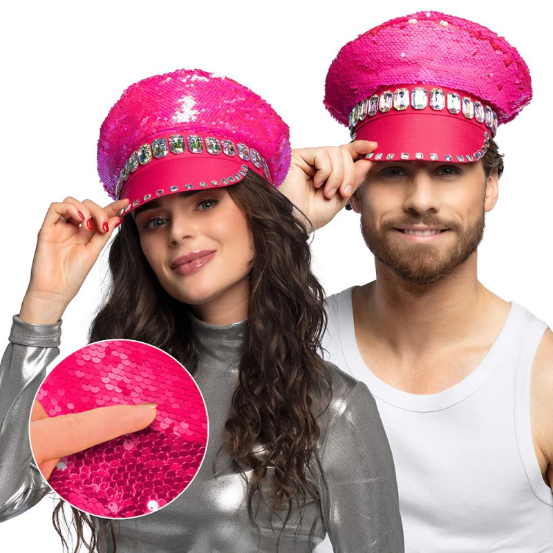 Grossiste Casquette Sandy candy (réversible nacre/ rose) | Réservé aux ...