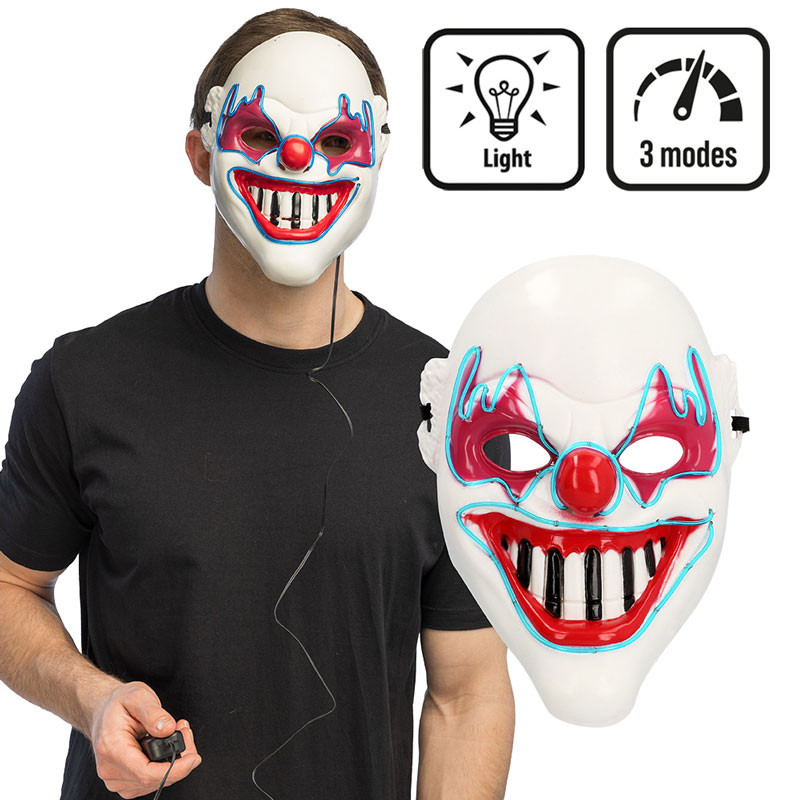Grossiste Masque LED Clown | Réservé aux professionnels | CDA