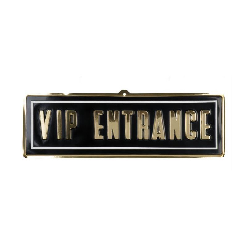 Grossiste PVC décoration murale 'VIP entrance' (20 x 60 cm ...